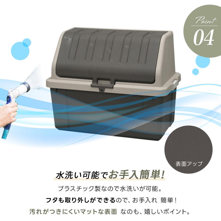 JEJアステージ (同色2個セット) 大容量収納ボックス 200L ポリタンク収納 ゴミ収納 ガーデニング収納 ダストボックス (ホームボックス920 )収納ケース : purekuma ...