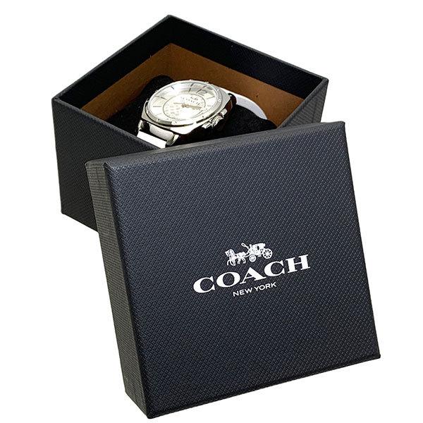 COACH 国内発送 コーチ 時計 レディース 腕時計 シリコン ボーイフレンド ホワイトベルト ウォッチ 14503146 送料無料 ...