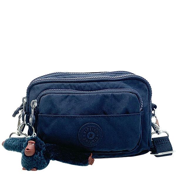 kipling キプリング バッグ レディース KIPLING ショルダーバッグ ナイロン 2way コンバーチブル クロスボディー AC2491 4DX ブルー トーナル 送料無料 ...
