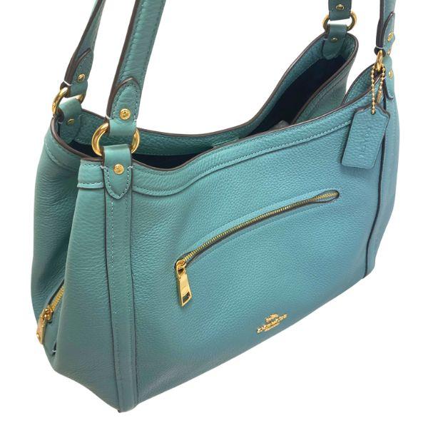 COACH 国内発送 コーチ バッグ レディース ショルダーバッグ レザー クリスティ ショルダー C6231 IMMAR マリン 送料無料 ...