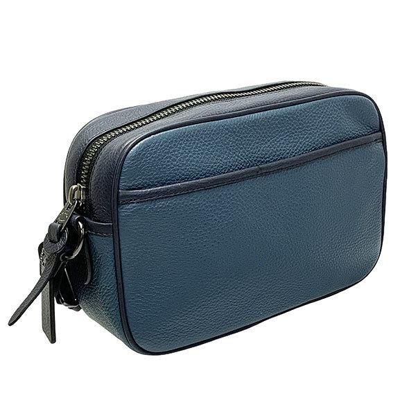 COACH コーチ バッグ メンズ ショルダーバッグ レザー トンプソン スモール カメラ C6584 QBDEN デニム 送料無料 ...