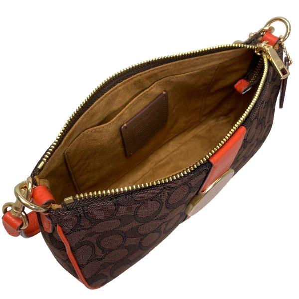 COACH（コーチ） 国内発送 バッグ レディース ショルダーバッグ シグネチャー ロニー バゲット クロスボディー C8306 IMUQ2 ...