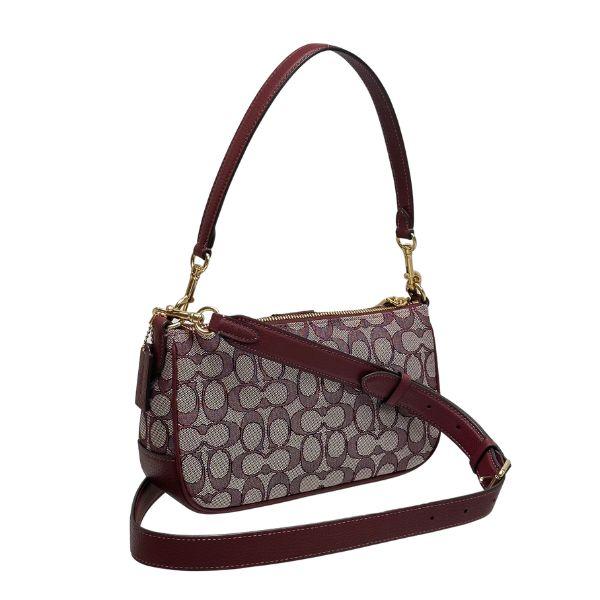 COACH（コーチ） 国内発送 バッグ レディース ショルダーバッグ シグネチャー ロニー バゲット クロスボディー C8306 IMWIN ...