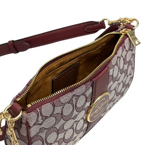 COACH（コーチ） 国内発送 バッグ レディース ショルダーバッグ シグネチャー ロニー バゲット クロスボディー C8306 IMWIN ...