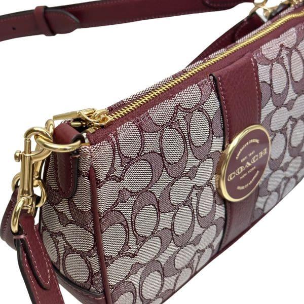 COACH（コーチ） 国内発送 バッグ レディース ショルダーバッグ シグネチャー ロニー バゲット クロスボディー C8306 IMWIN ...