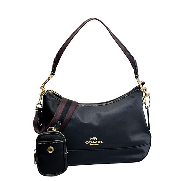 COACH 国内発送 コーチ バッグ レディース ショルダーバッグ ナイロン エリス CA205 IMA47 ブラックマルチ 送料無料 ...