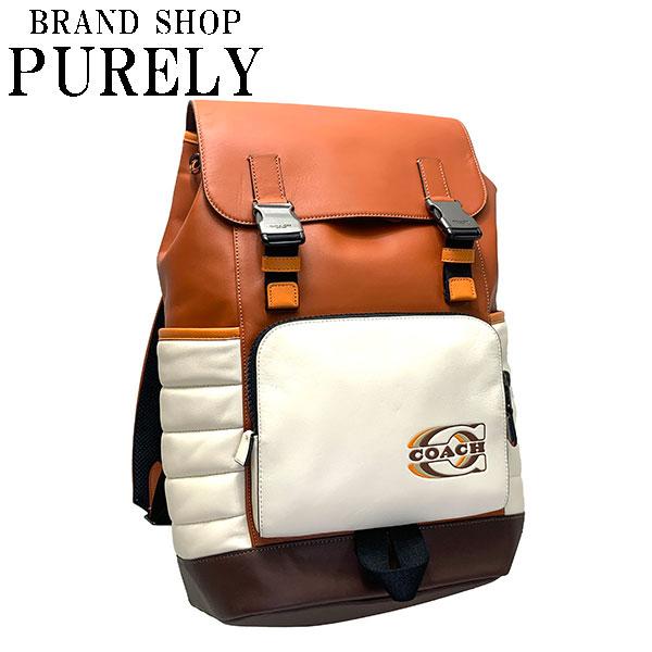 COACH コーチ バッグ メンズ リュック スタンプ トラック バックパック CE542 QBV1T チョーク×サンセットマルチ 送料無料 ...