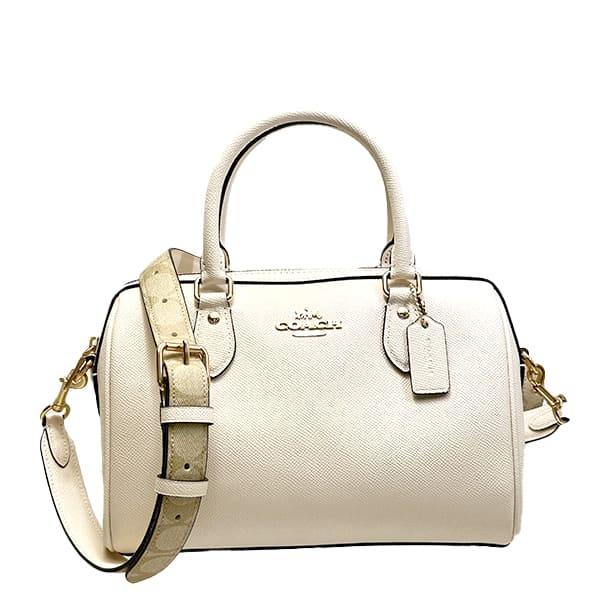 コーチ バッグ レディース COACH ハンドバッグ シグネチャー ディティール ローワン サッチェル CH322 IMCHK チョーク 送料 ...