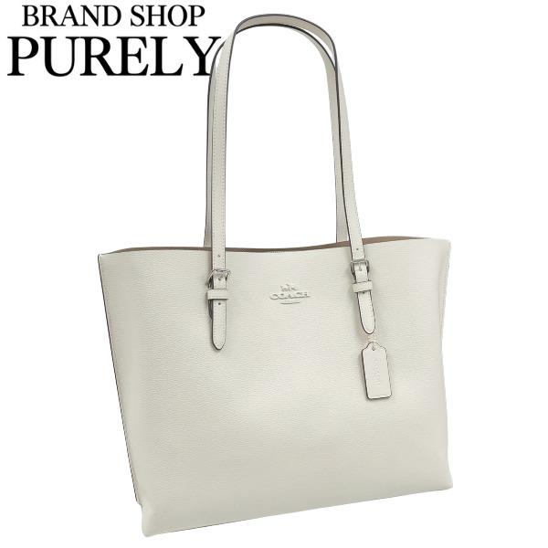 COACH 国内発送 コーチ バッグ レディース トートバッグ ダブルフェース レザー モリー トート CV968 SV/HA チョーク ...