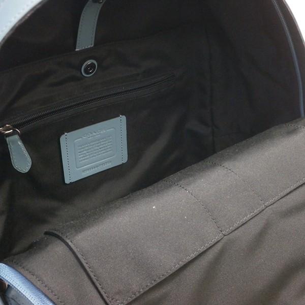 COACH コーチ バッグ メンズ リュックサック レザー ベースボール ステッチ バックパック F11250 QBCYA シアン 送料無料 : PURELY SHOP - 通販 ...