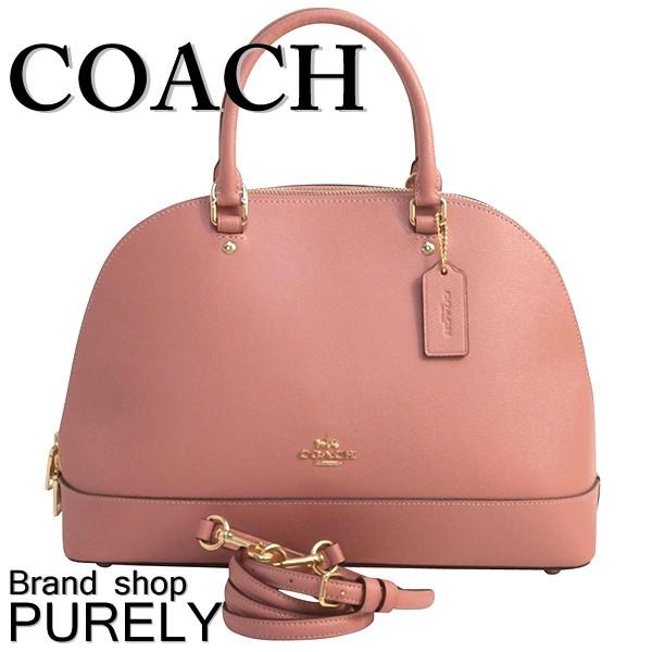 COACH 国内発送 コーチ バッグ レディース 2WAY ハンドバッグ クロスグレイン レザー シエラ サッチェル F27590 IMNB2 ...