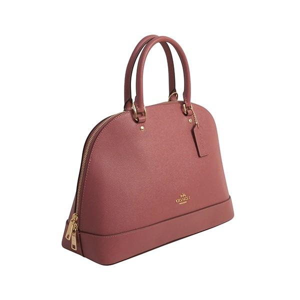 COACH（コーチ） 国内発送 バッグ レディース COACH 2WAY ハンドバッグ クロスグレイン レザー シエラ サッチェル ...