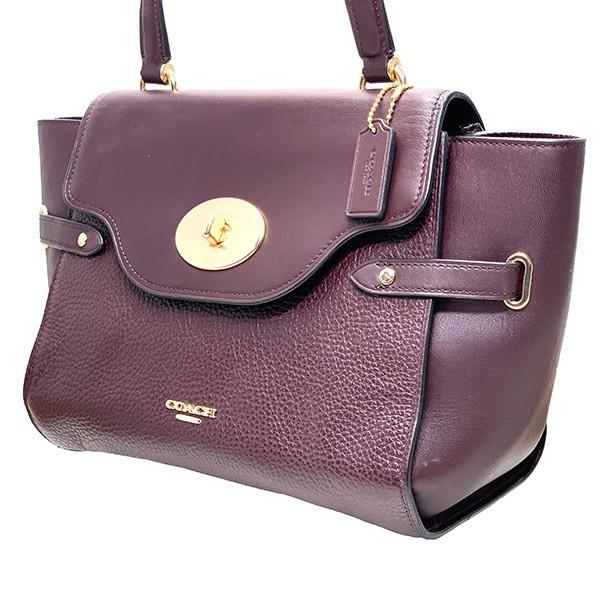 COACH（コーチ） 国内発送 バッグ レディース ハンドバッグ 2WAY レザー ラージ ブレイク フラップ キャリーオール F39020 ...
