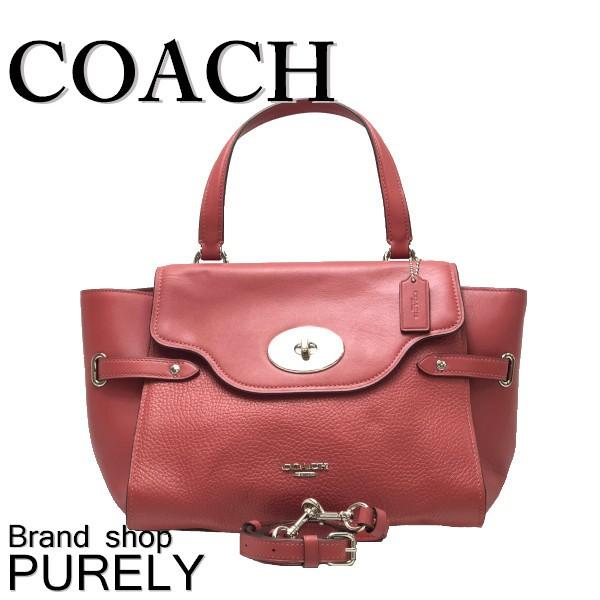 COACH コーチ バッグ レディース ハンドバッグ レザー ラージ フラップ キャリーオール F39020 SVN4N ウォッシュドレッド ...