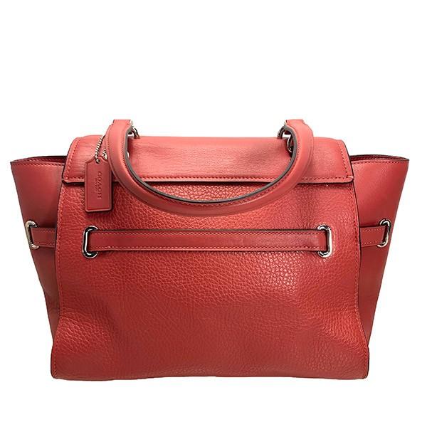 COACH コーチ バッグ レディース ハンドバッグ レザー ラージ フラップ キャリーオール F39020 SVN4N ウォッシュドレッド ...