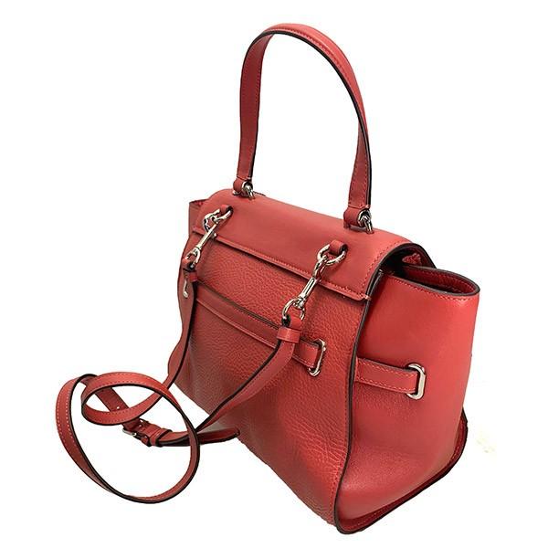 COACH コーチ バッグ レディース ハンドバッグ レザー ラージ フラップ キャリーオール F39020 SVN4N ウォッシュドレッド ...