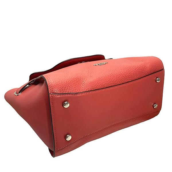 COACH コーチ バッグ レディース ハンドバッグ レザー ラージ フラップ キャリーオール F39020 SVN4N ウォッシュドレッド ...