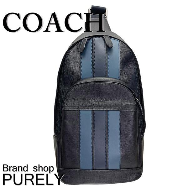COACH（コーチ） 国内発送 バッグ メンズ ショルダーバッグ スリングパック レザー ヴァーシティ ヒューストン パック F49318 ...
