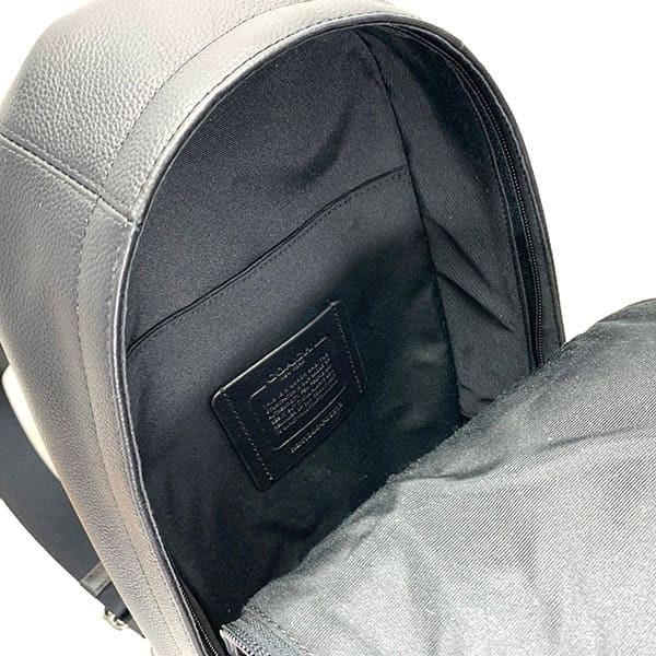 COACH コーチ バッグ メンズ ショルダーバッグ スリングパック レザー ヴァーシティ ヒューストン パック F49318 QBN3E ...