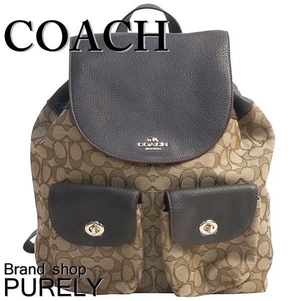 COACH コーチ バック リュック・デイパック レディース シグネチャー F54795 IMC7C カーキ/ブラウン 送料無料 ...