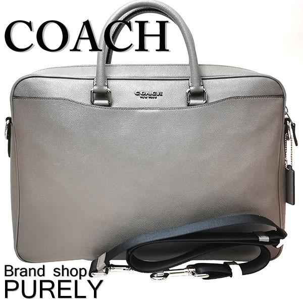 COACH（コーチ） 国内発送 バッグ メンズ ビジネスバッグ レザー ベケット スリム ブリーフ ケース F68030 NIHGR ヘザー ...