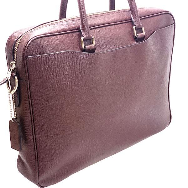 コーチ バッグ メンズ COACH ビジネスバッグ レザー ベケット スリム ブリーフ ケース F68030 NIOXB オックスブラッド ...