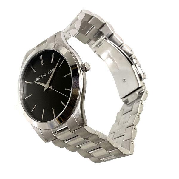 MICHAEL KORS 国内発送 マイケルコース 時計 メンズ 腕時計 スリム ランウェイ ステンレス スチール ウォッチ MK8585 ...