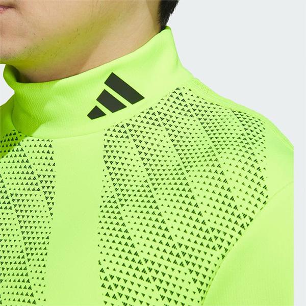 ADIDAS GOLF アディダス ゴルフ 半袖 モックネックシャツ BOSモチーフ メンズ MKR94 HY0940／HY0941／HY0942 トップス ゴルフウェア adidas ...