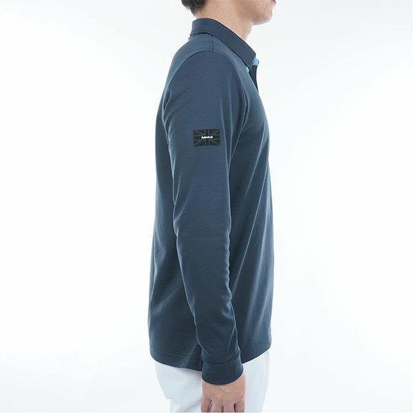 Admiral（アドミラル） ゴルフ 長袖 ポロシャツ カラタッチ 長袖シャツ