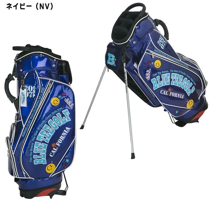 BLUE TEE GOLF（ブルーティーゴルフ） 9.0型 エナメル スタンドキャディバッグ CB-012 BTG-CB012 スタンドタイプ ネームプレート刻印無料！ BLUE TEE ...