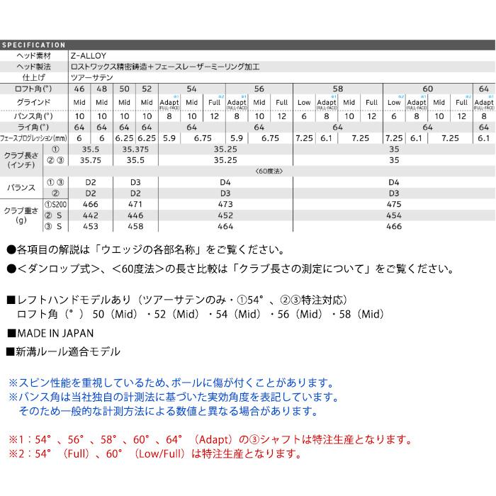 Cleveland Golf クリーブランド RTZ ツアーサテン ウェッジ Dynamic Gold スチールシャフト 2025年モデル[日本仕様 日本正規品][cleveland ...