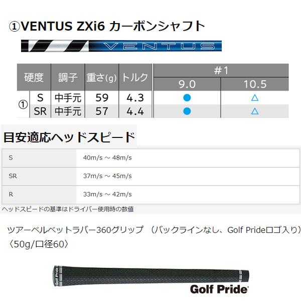 ZXi ダンロップ スリクソン TR ドライバー VENTUS ZXi6 カーボンシャフト[DUNLOP SRIXON] : ゴルフ プレスト - 通販 - Yahoo!ショッピング