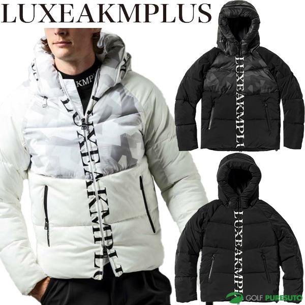 LUXE AKM PLUS リュクスエイケイエムプラス ゴルフ 長袖 フルジップ 中綿ジャケット センターロゴカモ柄 メンズ LAO-23032 アウター ゴルフウェア : ゴルフ プレスト ...