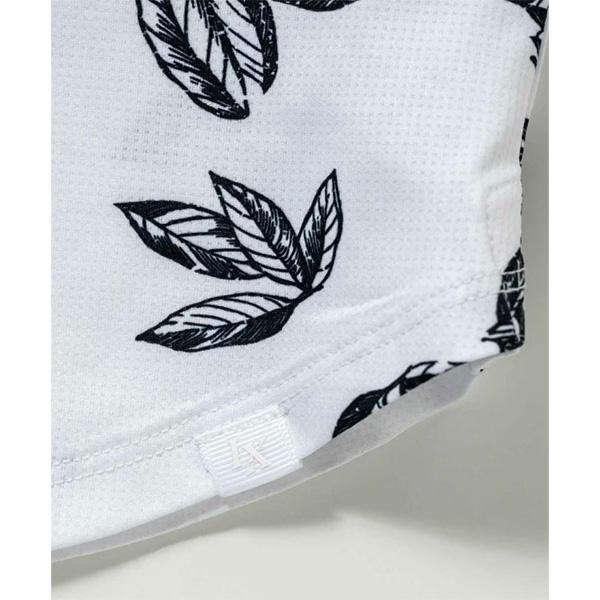 LUXE AKM PLUS リュクスエイケイエムプラス 半袖 モックネックシャツ Tシャツ ローレルパターン メンズ LAT-25006 LAT25006 2025年春夏モデル ...