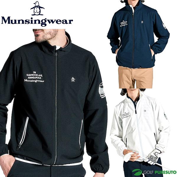 Munsingwear マンシングウェア 長袖 フルジップブルゾン 2WAY 半袖 はっ水ストレッチ袖ドッキングブルゾン メンズ MGMXJK04 2024年秋冬モデル 秋冬ウェア : ゴルフ ...