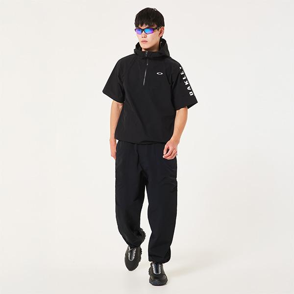 OAKLEY（オークリー） 半袖 ハーフジップ フーディージャケット メンズ