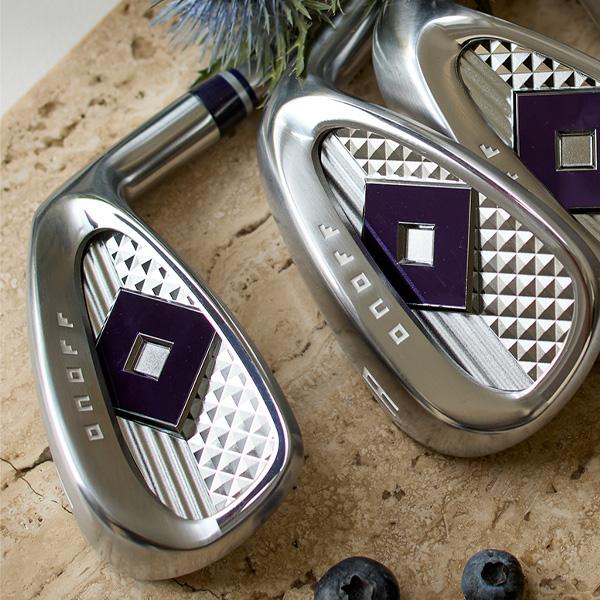 ONOFF レディース オノフ LADY アイアン 単品（#5、#6、AW、SW） 2025年モデル SMOOTH KICK LP-425I カーボンシャフト[ONOFF][レディー 標準 ...