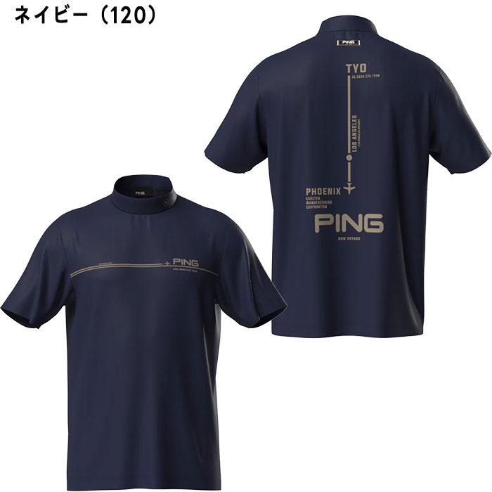 PING ピン ゴルフ カノコ 半袖 ハイネックシャツ 621-5167301 ゴルフウェア トップス 2025年春夏モデル GOLF : ゴルフ プレスト - 通販 - Yahoo!ショッピング