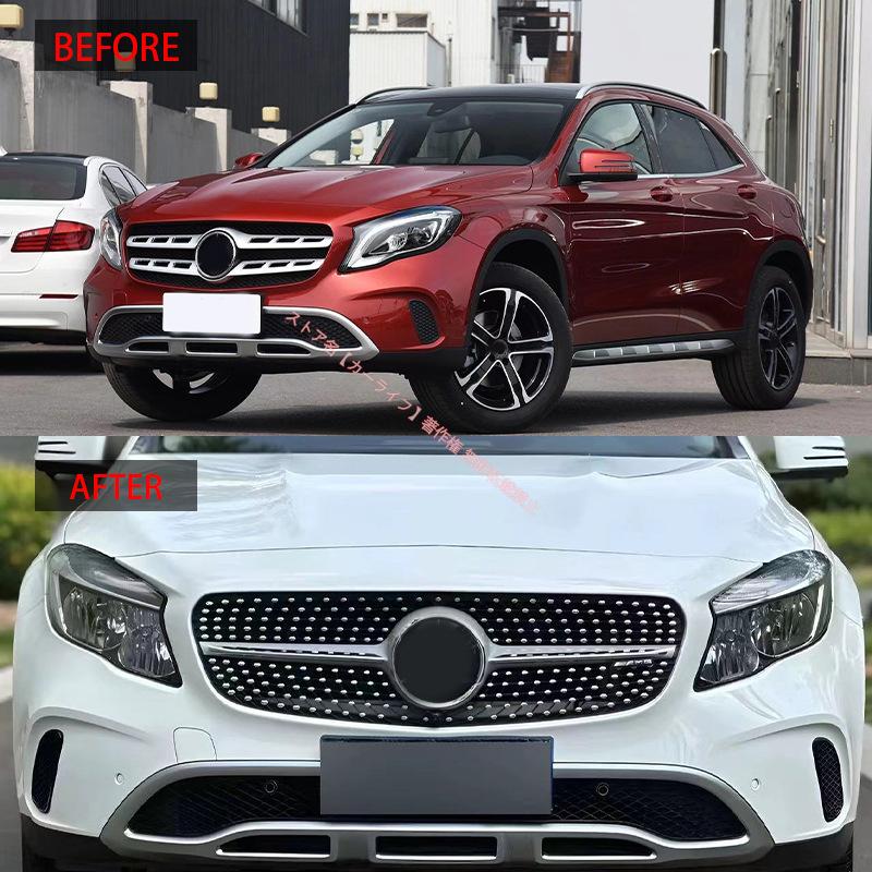 Mercedes-Benz 2017-2019年 メルセデス ベンツ BENZ GLA X156 ダイヤモンドラジエターグリル フロントグリル : カーライフ - 通販 - Yahoo!ショッピング