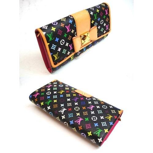 LOUIS VUITTON ルイ・ヴィトン モノグラムマルチ ポルトフォイユサラヌー 二つ折り長財布 M60278 レディース c005 ...