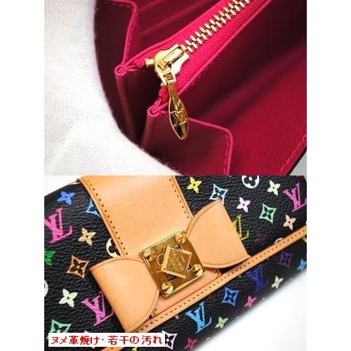 LOUIS VUITTON ルイ・ヴィトン モノグラムマルチ ポルトフォイユサラヌー 二つ折り長財布 M60278 レディース c005 ...