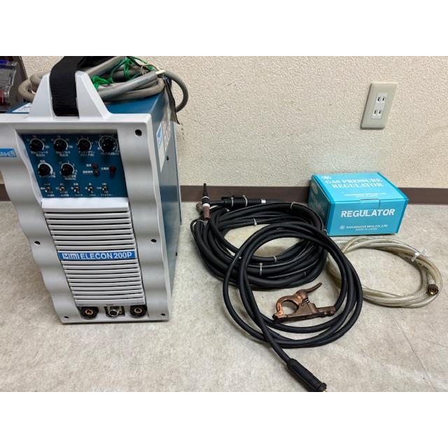 ダイヘン 携帯用インバータ制御交直両用TIG溶接機 インバータミニエレコン200P AVPM-200 極上品 北海道・沖縄・離島以外は送料無料 ...