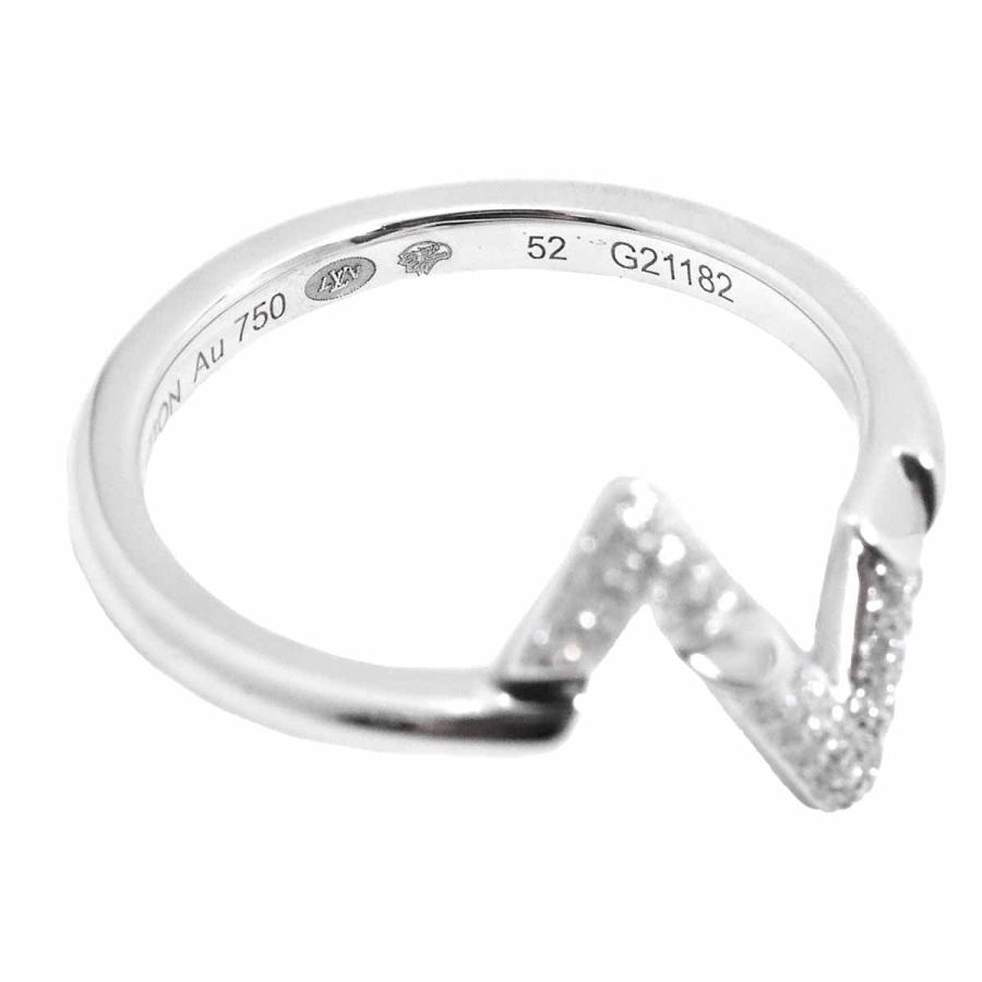 LOUIS VUITTON ルイ ヴィトン ヴォルト アップサイド ダウン #52 リング ダイヤ K18 WG 750 指輪 Diamond Ring 90240900 : PURPOSE ...