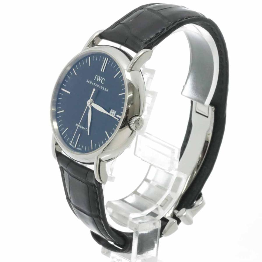 IWC SCHAFFHAUSEN ポートフィノ IW356308 メンズ 腕時計 デイト ブラック 自動巻き インターナショナル ウォッチ ...
