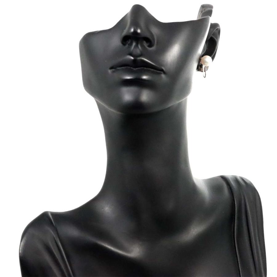 ミキモト MIKIMOTO アコヤ真珠 8.8mm イヤリング K18 WG ホワイトゴールド 750 パール Akoya Pearl Earrings 90244202 : 90244202 ...