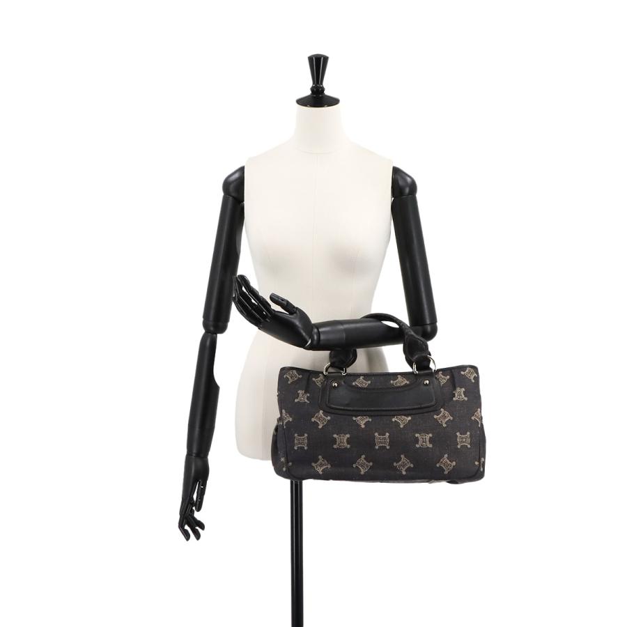 新品同様 セリーヌ CELINE マカダム柄 ブギーバッグ ハンド 新品同様 セリーヌ CELINE マカダム柄 ブギーバッグ ハンド