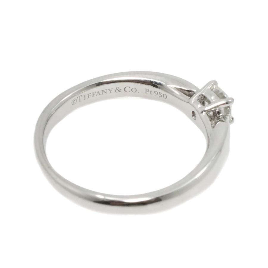 TIFFANY&Co. ティファニー ハーモニー ダイヤ 0.20ct H/VS1/3EX 6.5号 リング Pt プラチナ 指輪 Diamond Ring【鑑定書付き】 90247470 ...