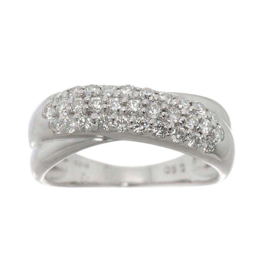 Ponte Vecchio ポンテヴェキオ 10号 リング ダイヤ 0.50ct K18 WG ホワイトゴールド 750 指輪 Diamond Ring 90254077 : PURPOSE ...