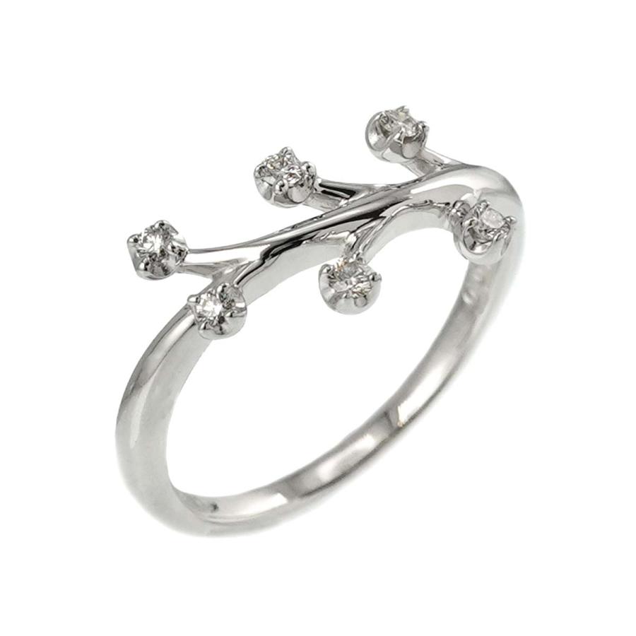 タサキ TASAKI 9号 リング ダイヤ 0.07ct K18 WG ホワイトゴールド 750 指輪 田崎真珠 Diamond Ring 90256653 : 90256653 ...