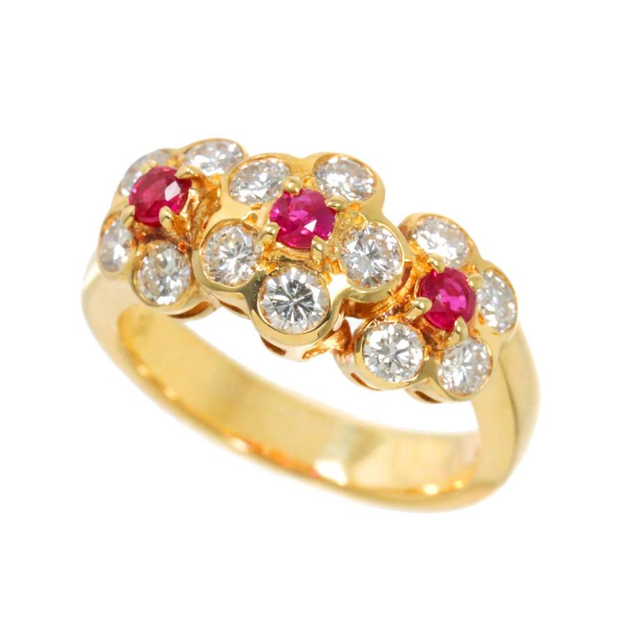 リング 11号 ルビー 0.31ct ダイヤ 1.00ct K18 YG イエローゴールド 750 指輪 Ruby Ring 90258566 : PURPOSEパーパス・ヤフー店 - 通販 ...